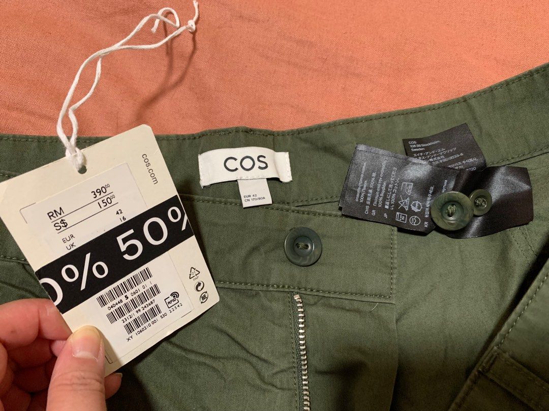 COS Army Green Trousers 16, Women's Fashion, Bottoms, Other Bottoms on ...