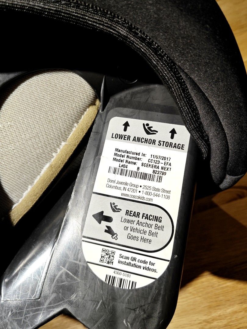 Cosco Scenera Next Car Seat, Babies & Kids, Going Out, Car Seats on ...