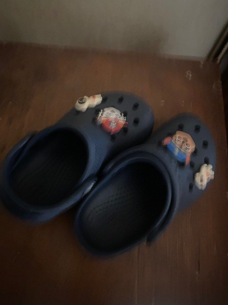 Crocs Kid, Size C8 (Navy Blue), Babies & Kids, Babies & Kids Fashion on ...