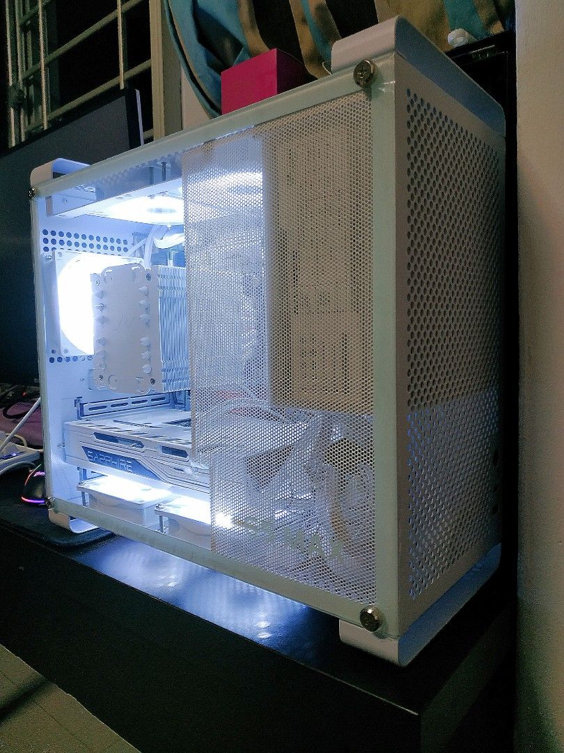 Pure White Budget Gaming PC, Computers & Tech, Desktops on Carousell