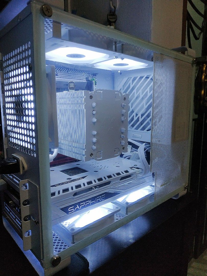 Pure White Budget Gaming PC, Computers & Tech, Desktops on Carousell