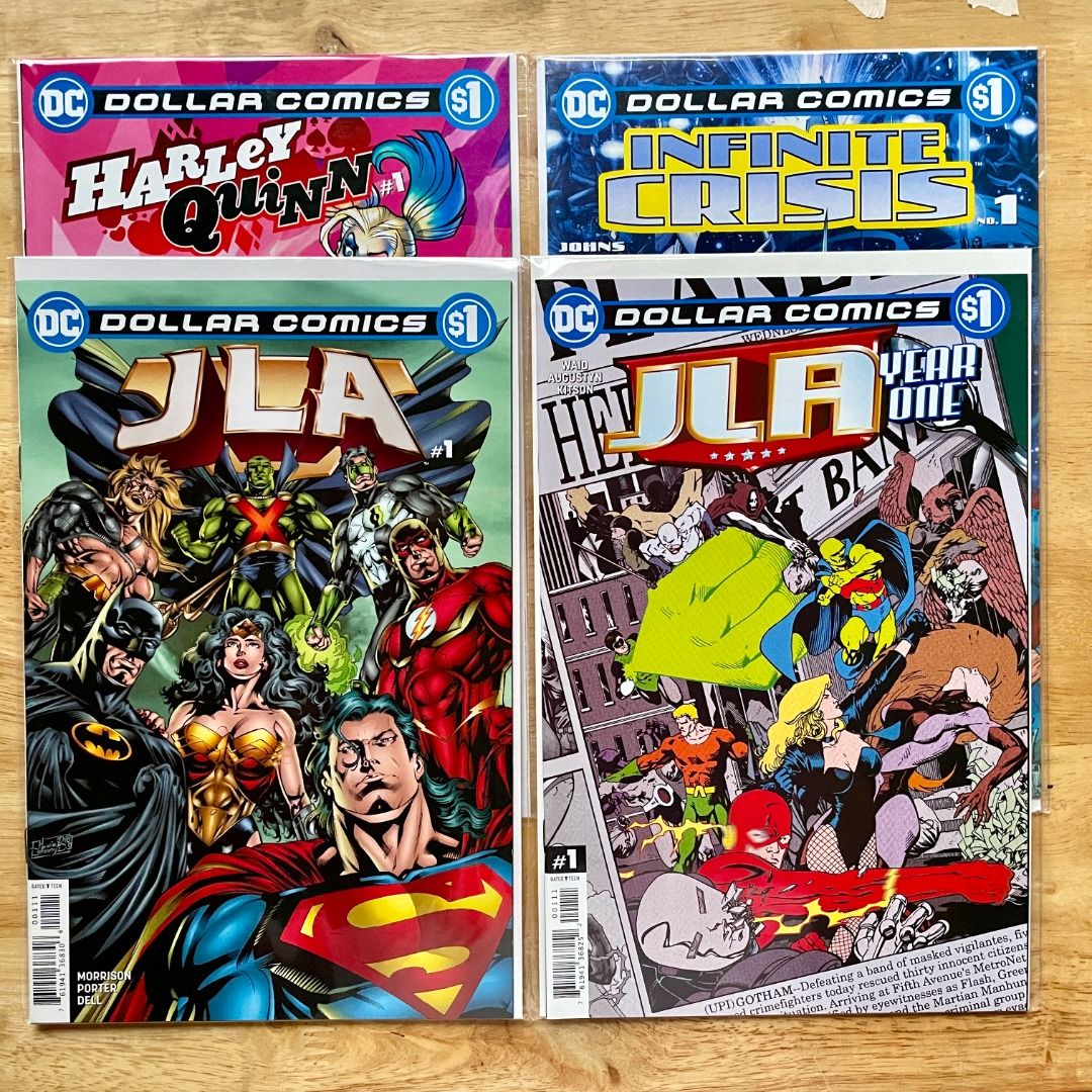 DC DOLLAR COMICS MEGA-SET (38 comics total!), Hobbies & Toys, Books & Magazines, Comics & Manga ...