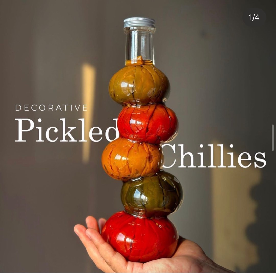Decorative Pickled Chillies, Furniture & Home Living, Home Decor, Other ...