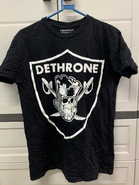 DETHRONE shirt, Men's Fashion, Tops & Sets, Tshirts & Polo Shirts on ...