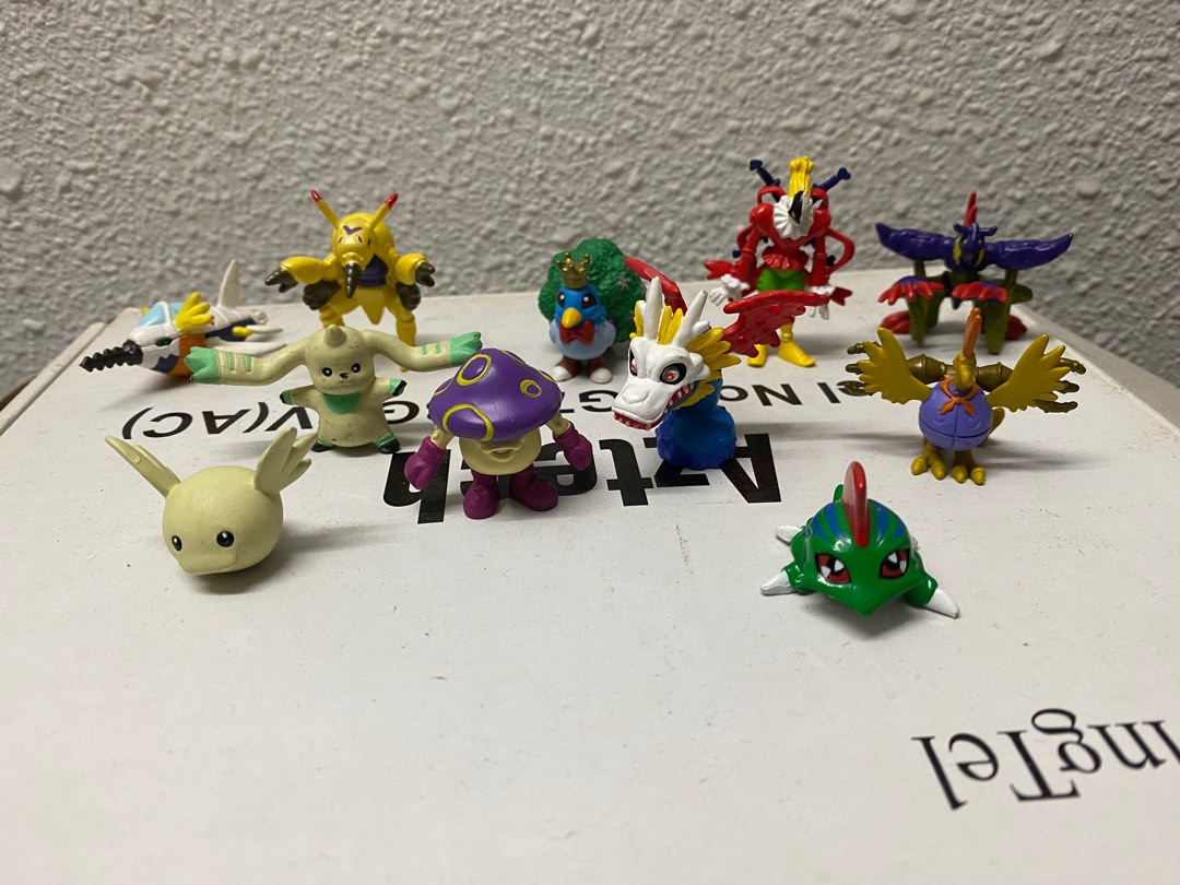 Digimon miniature figures, Hobbies & Toys, Toys & Games on Carousell