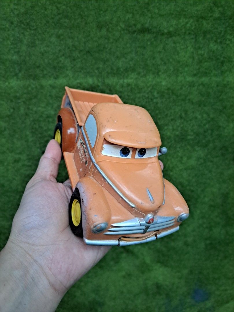 Disney Pixar Cars 3 Funny Talkers Smokey Vehicle, 1:55 Scale, Hobbies ...
