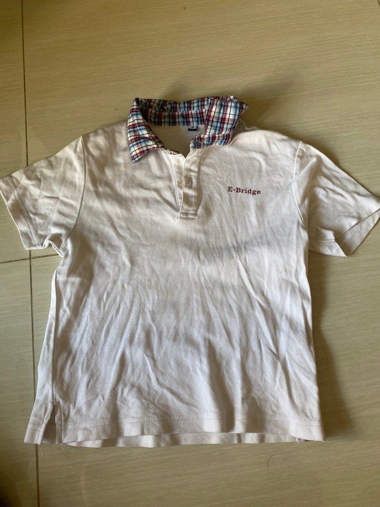 E-bridge school uniform (size 4-5), Men's Fashion, Tops & Sets, Tshirts ...