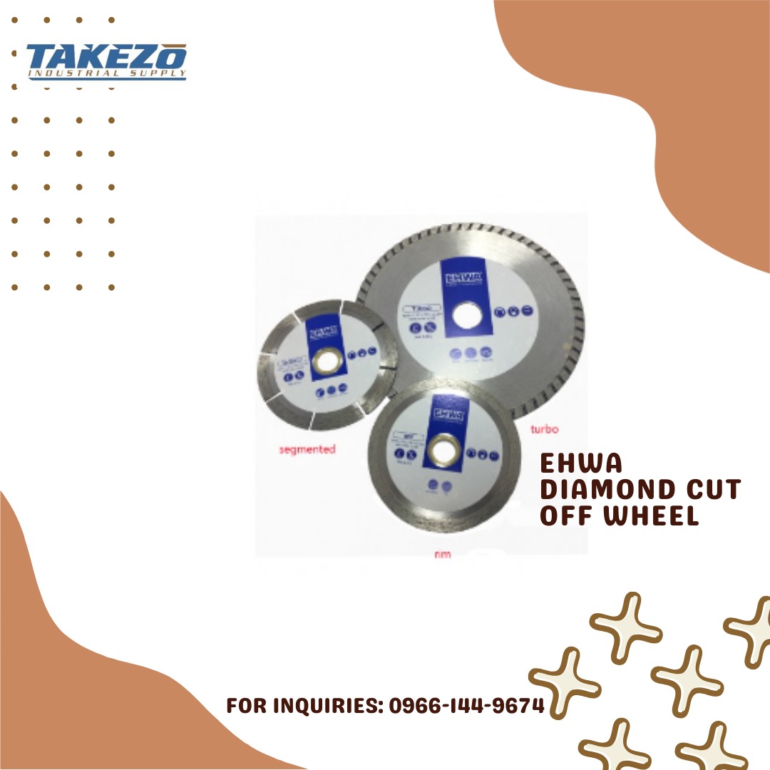 EHWA DIAMOND CUT OFF WHEEL, Commercial & Industrial, Industrial ...