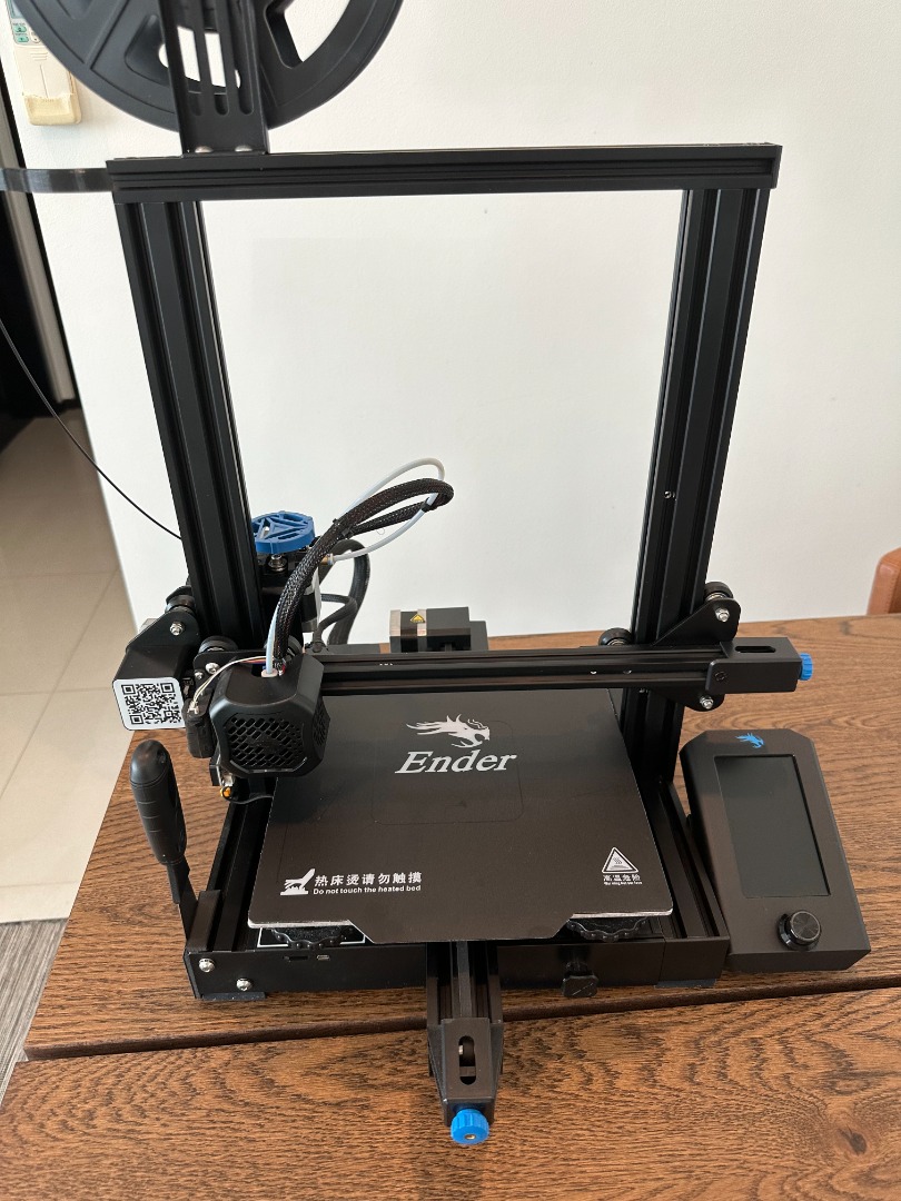 Ender 3 v2 3D Printer with Auto leveling sensor, Flex magnetic mat and ...