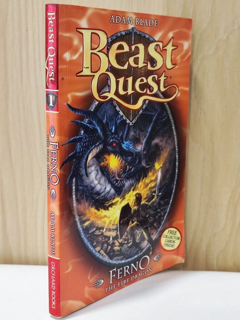 (ENG) Beast Quest : Ferno the fire dragon, Hobbies & Toys, Books ...