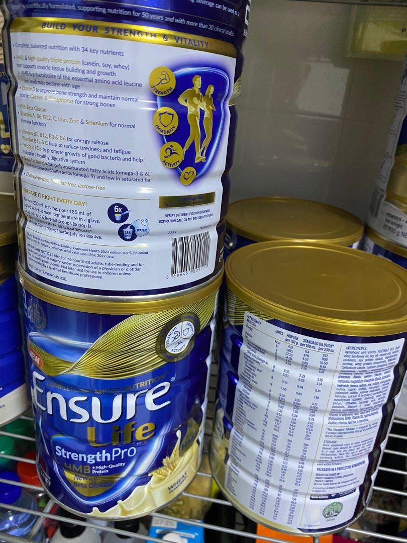 Ensure Life Strength Pro Wheat Flavor 800g, Health & Nutrition, Health Supplements, Health Food ...