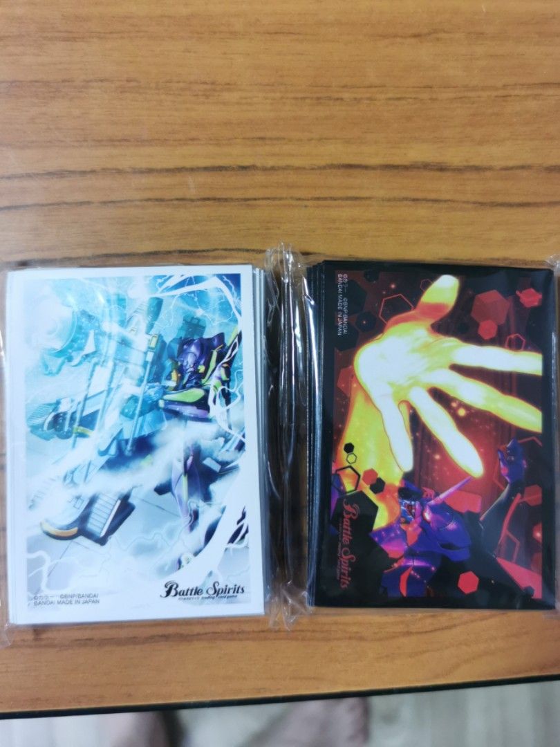 Eva battle spirit card sleeves, Hobbies & Toys, Toys & Games on Carousell