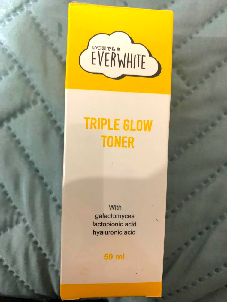 Ever White Triple Glow Toner 50ml, Beauty & Personal Care, Face, Face ...