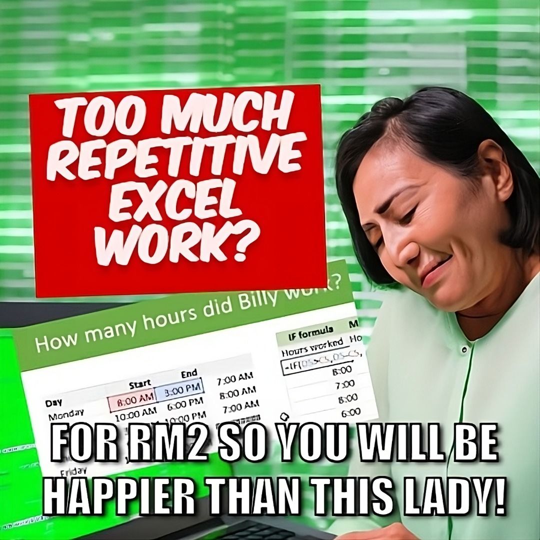 EXCEL VBA CODING AUTOMATION PYTHON WEB, Services, Others on Carousell