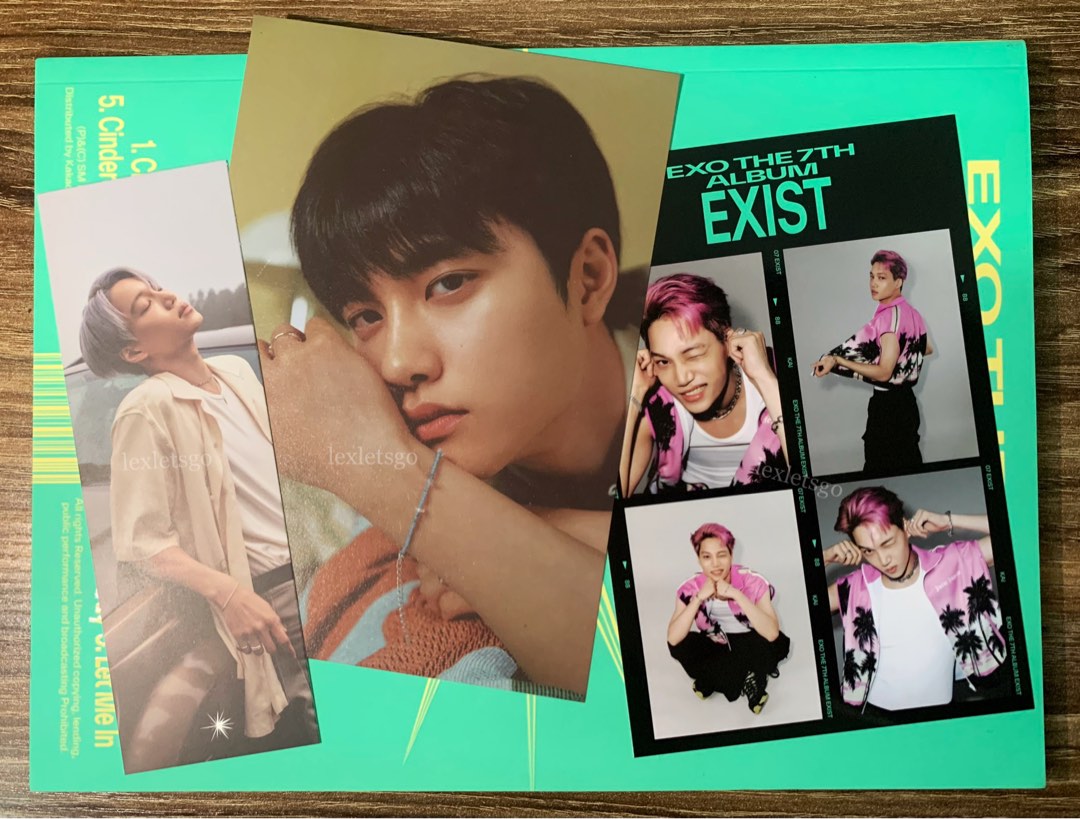 EXO D.O KAI Exist O Version Album Inclusions, Hobbies & Toys ...