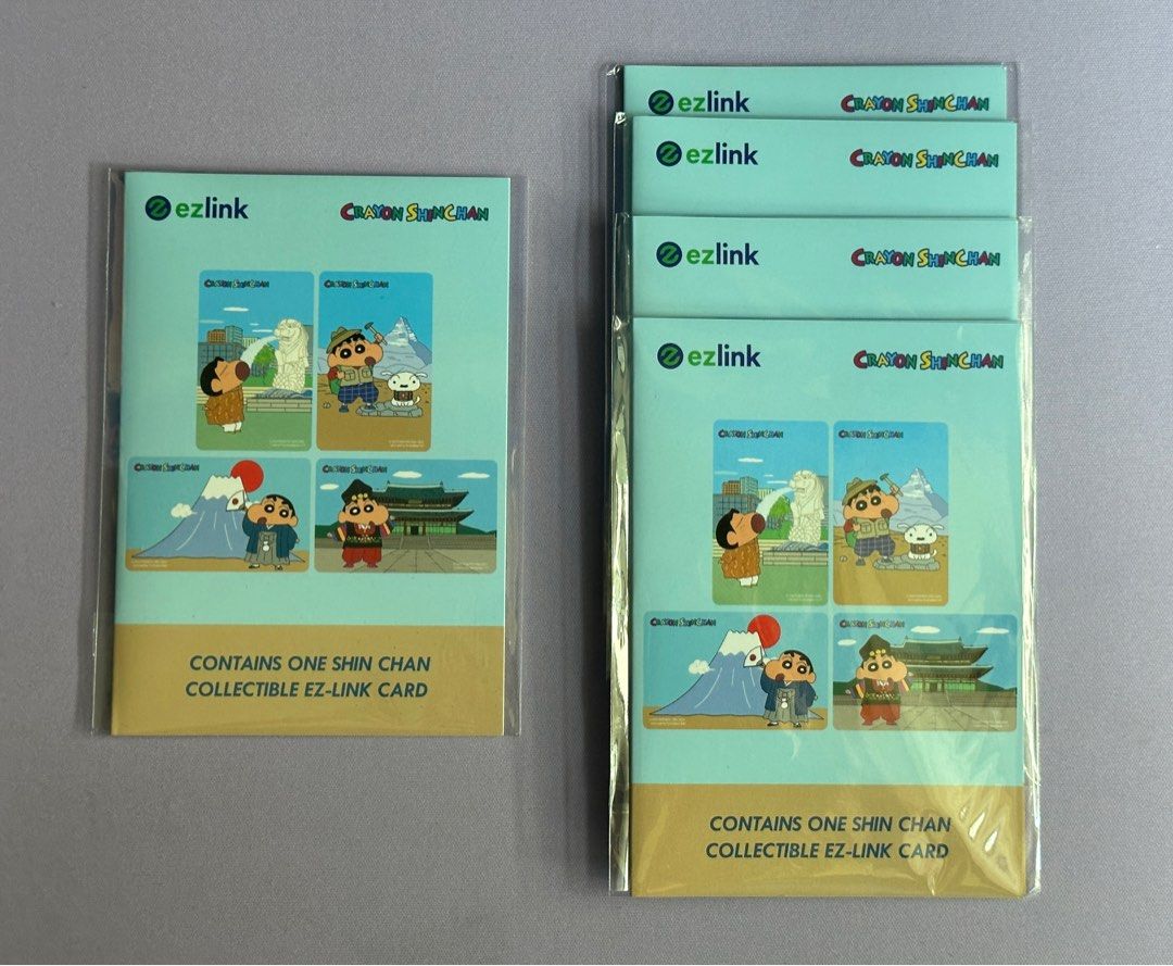 Ezlink Card Shin Chan Collection, Hobbies & Toys, Memorabilia ...