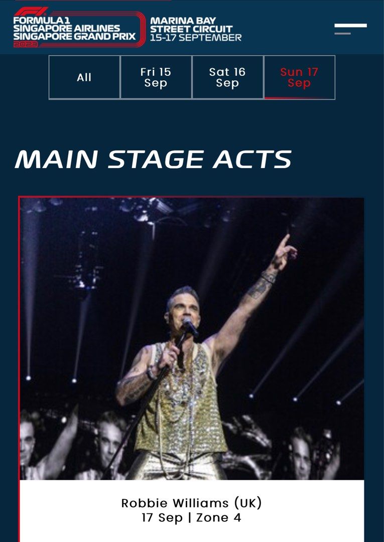 F1 below cost Grandstand Padang Stamford Connaught Republic Raffles ...