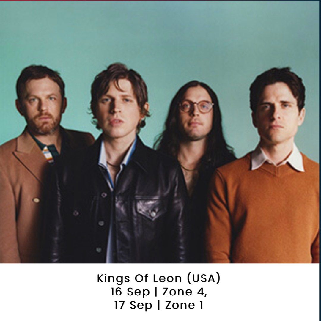 F1 Sun Padang Grandstand front row zone 4 access to main concert stage ...