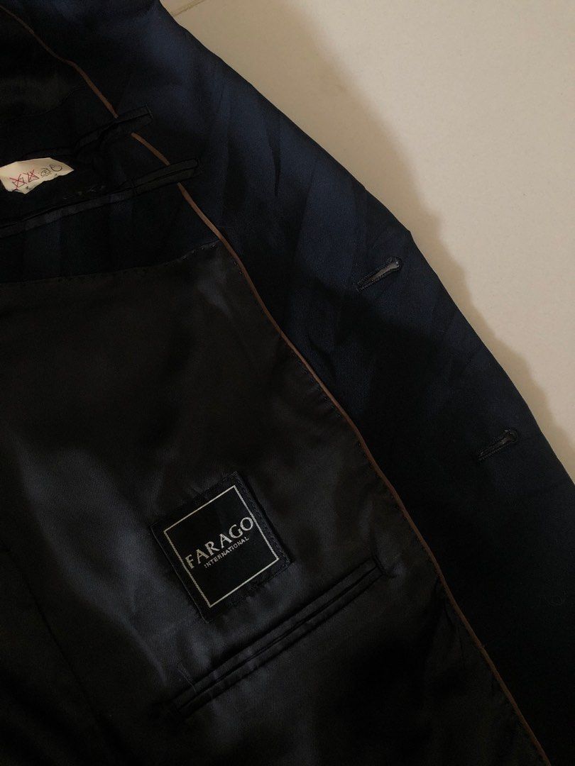 Farago International Jas Pria, Fesyen Pria, Pakaian , Atasan di Carousell