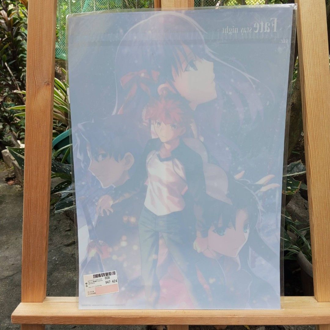 Fate Stay at Night Clear Poster, Hobbies & Toys, Stationary & Craft ...