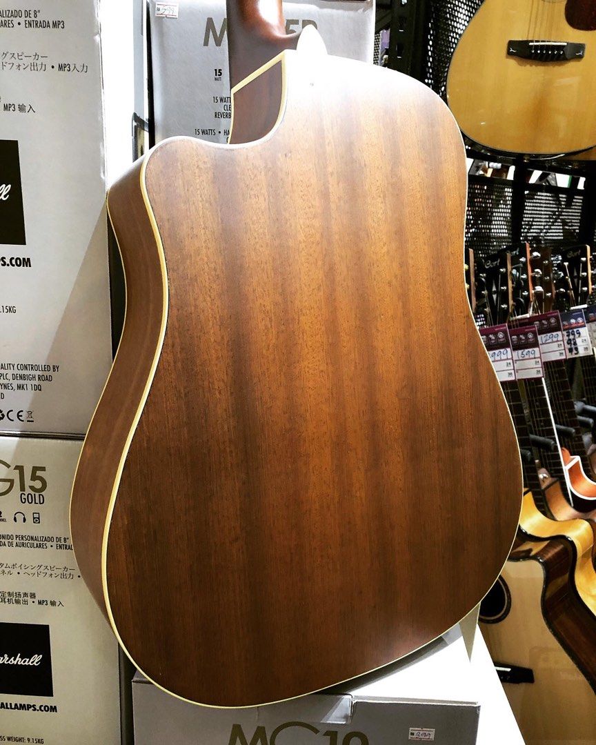 Fender FSR California Redondo Player Acoustic Guitar, Walnut FB, All-Mahogany, Hobbies & Toys ...