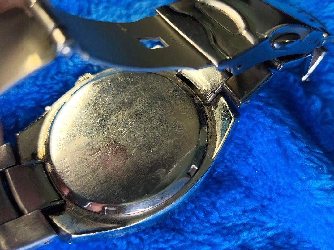 Fossil Speedway Stainless Steel Men's Watch Quartz Chronograph Japan ...