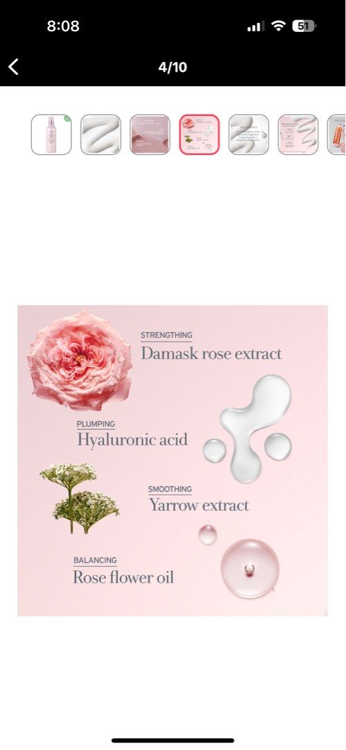 Fresh rose emulsion, Beauty & Personal Care, Face, Face Care on Carousell