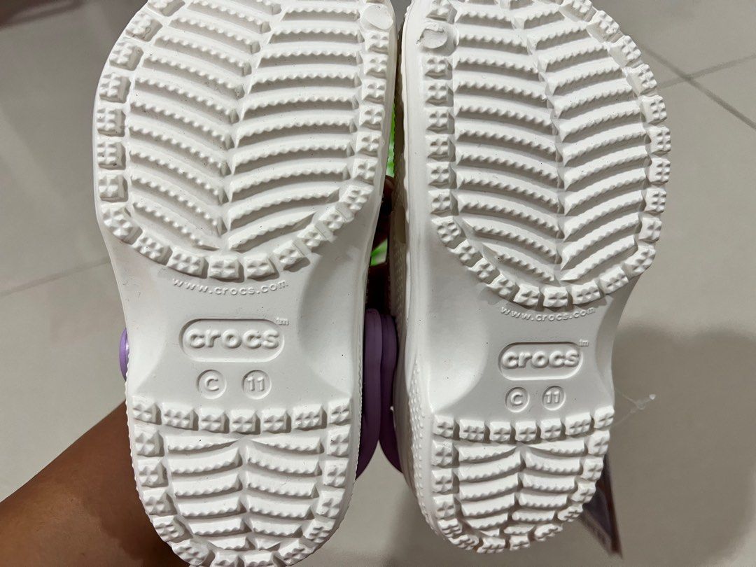 Frozen Elsa Crocs c11 Clog (170mm), Babies & Kids, Babies & Kids ...