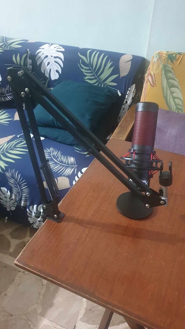 FS HyperX QuadCast + Boom Arm & Logitech C270 HD Webcam, Computers ...