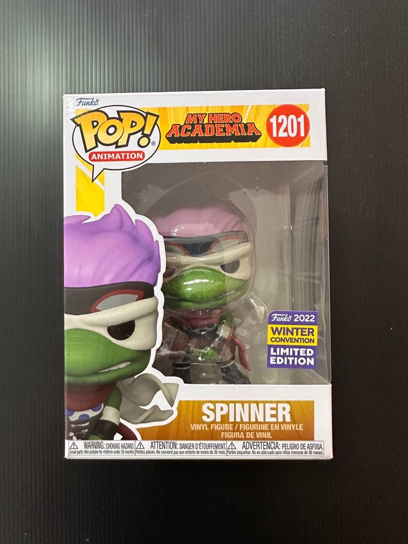 Funko Pop MHA Academia Spinner, Hobbies & Toys, Toys & Games on Carousell