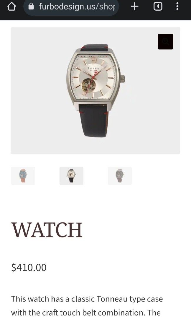 Furbo Design Automatic Watch Power Reserve, Men's Fashion, Watches ...