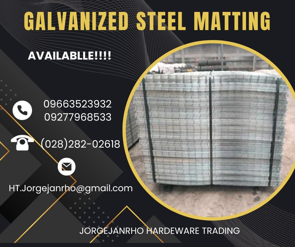 GALVANIZED STEEL MATTING, Commercial & Industrial, Construction ...