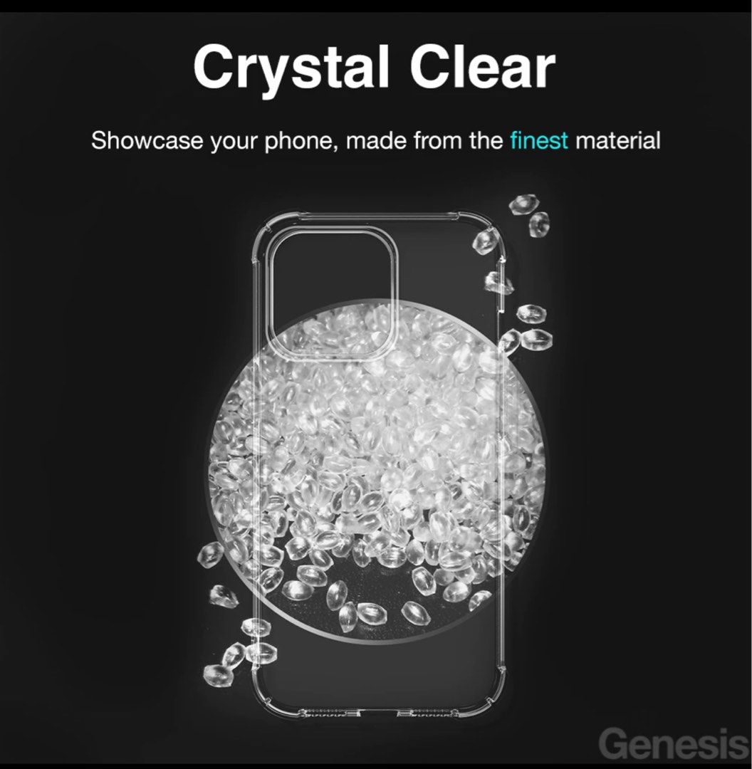 Genesis iPhone 14 Pro Max Clear Casing, Mobile Phones & Gadgets, Mobile ...
