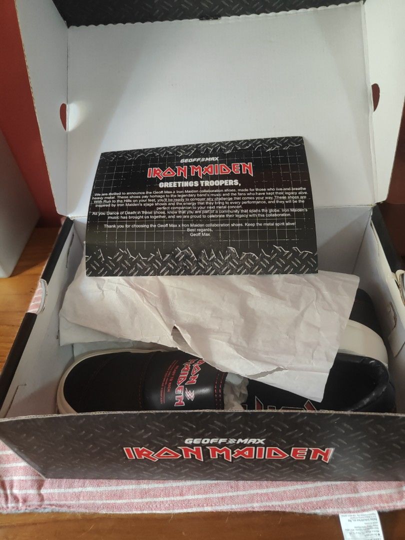 Geoff Max Iron Maiden, Men's Fashion, Footwear, Casual shoes on Carousell