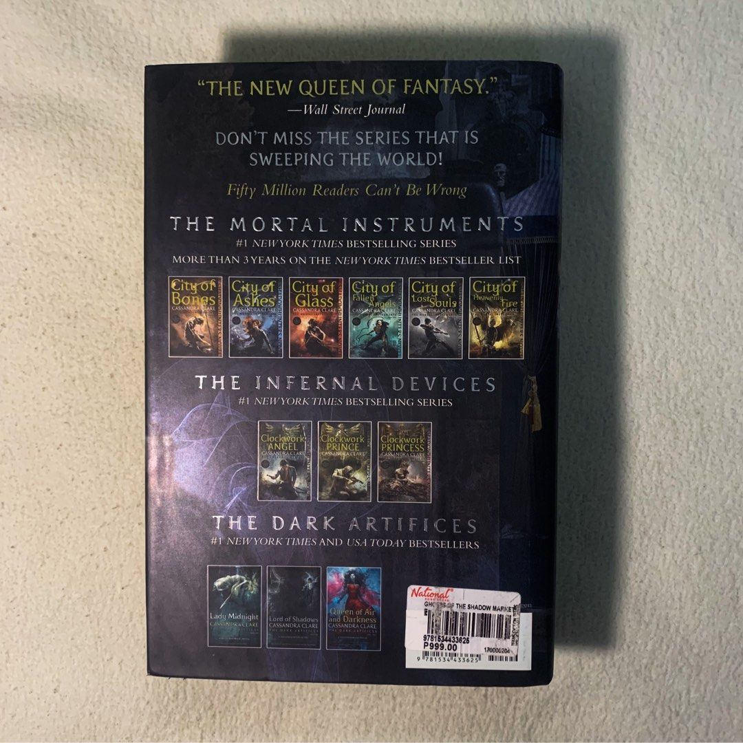 Ghost of the Shadow Market by Cassandra Clare, Hobbies & Toys, Books ...