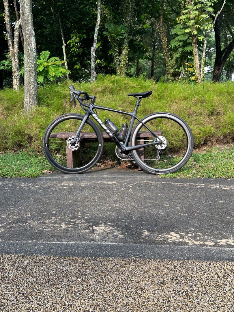 Giant tcr advanced fixie/road bike, Sports Equipment, Bicycles & Parts ...