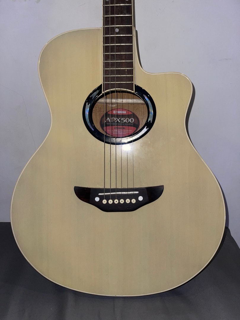 Gitar Yamaha APX 500, Musik & Media, Alat di Carousell
