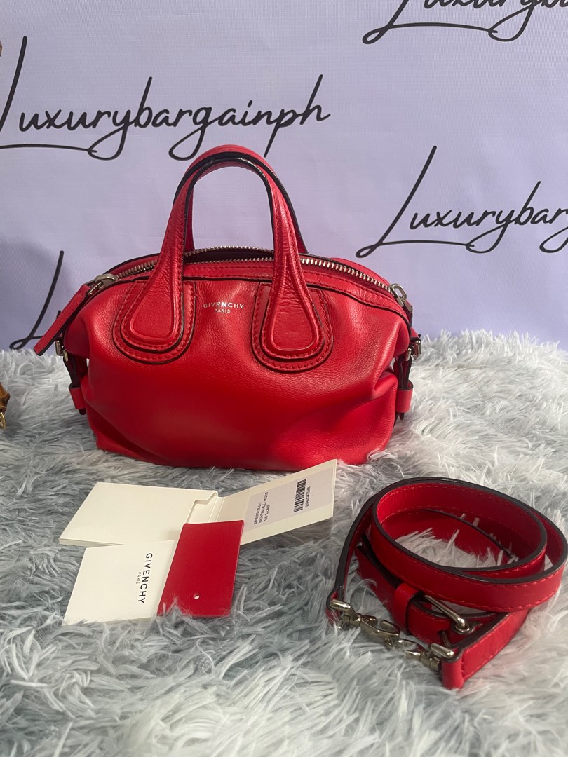 Givenchy Nightingale Micro with Entrupy, Luxury, Bags & Wallets on ...