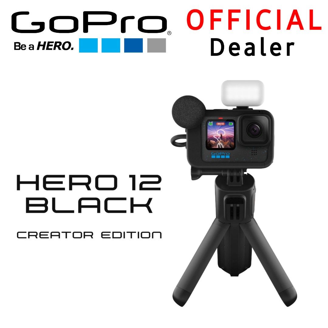GOPRO HERO 12 CREATOR EDITION BUNDLE, Photography, Cameras on Carousell