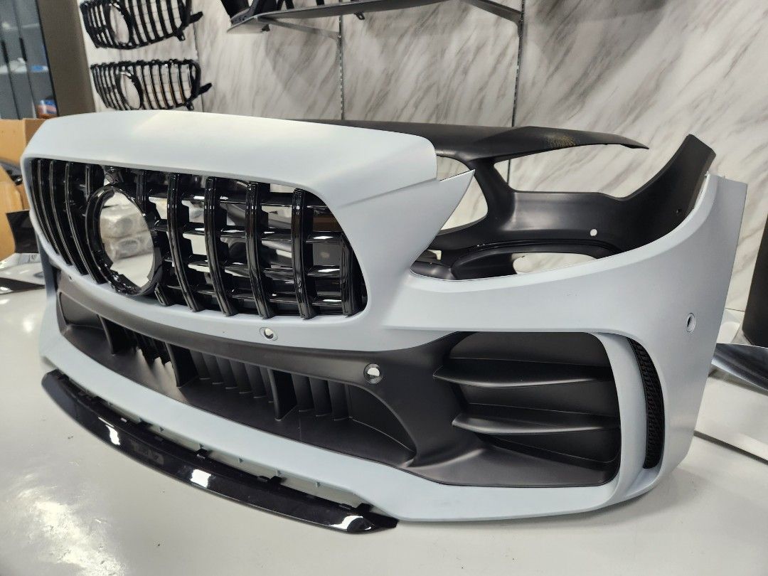 GTR Styled Front Bumper Kit for Mercedes C-Class W205, Car Accessories ...