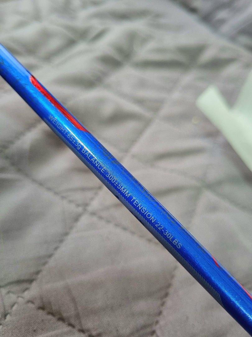 Guang Yu Badminton Racket with bag (30lbs max), Sports Equipment ...