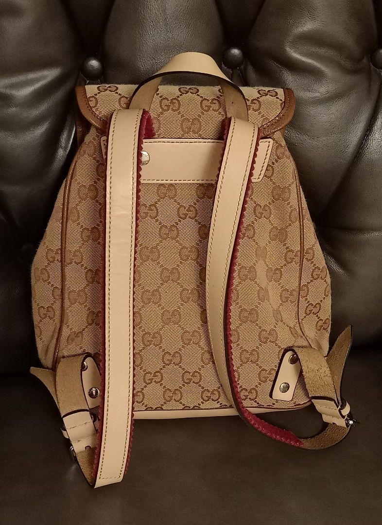 Gucci Backpack for kids (3-6yrs old), Luxury, Bags & Wallets on Carousell