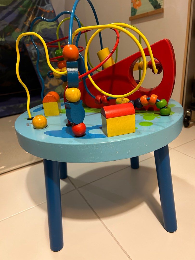 Hape Activity Table, Hobbies & Toys, Toys & Games on Carousell