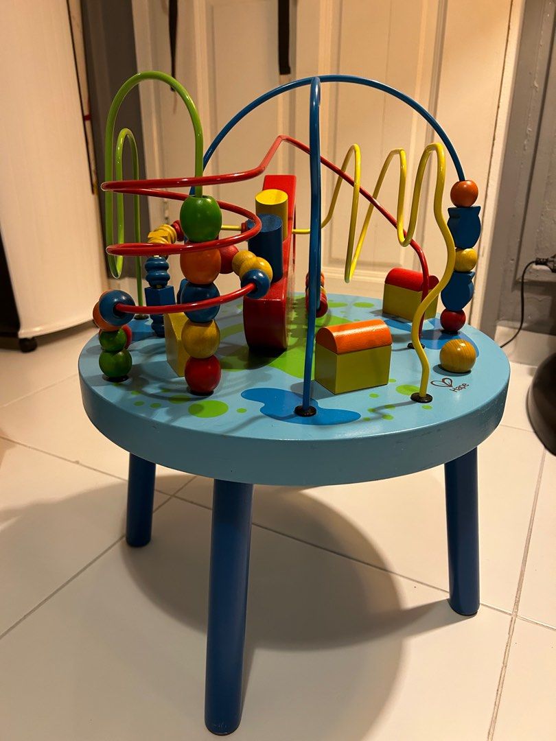 Hape Activity Table, Hobbies & Toys, Toys & Games on Carousell