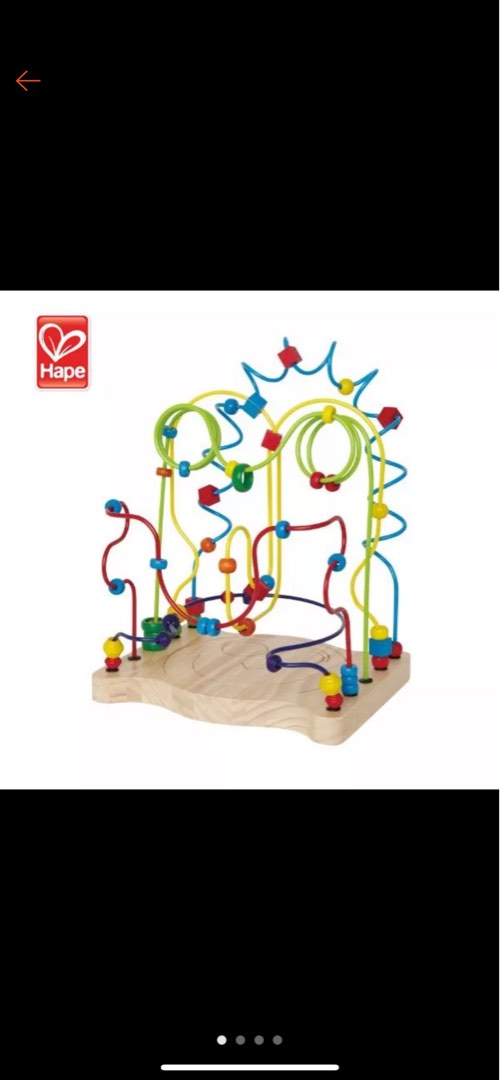 Hape E1804 totally amazing funny face maze, Babies & Kids, Infant ...