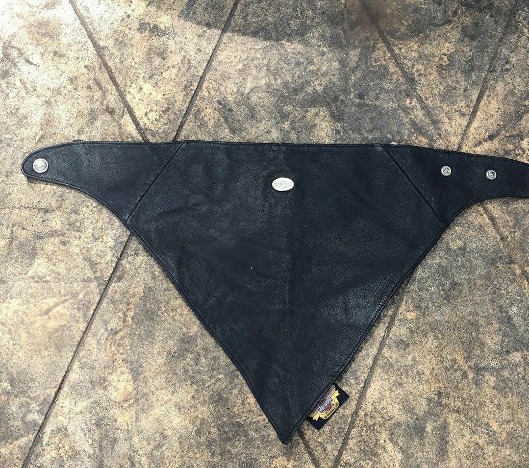 Harley Davidson Bandana kulit asli, Motor di Carousell