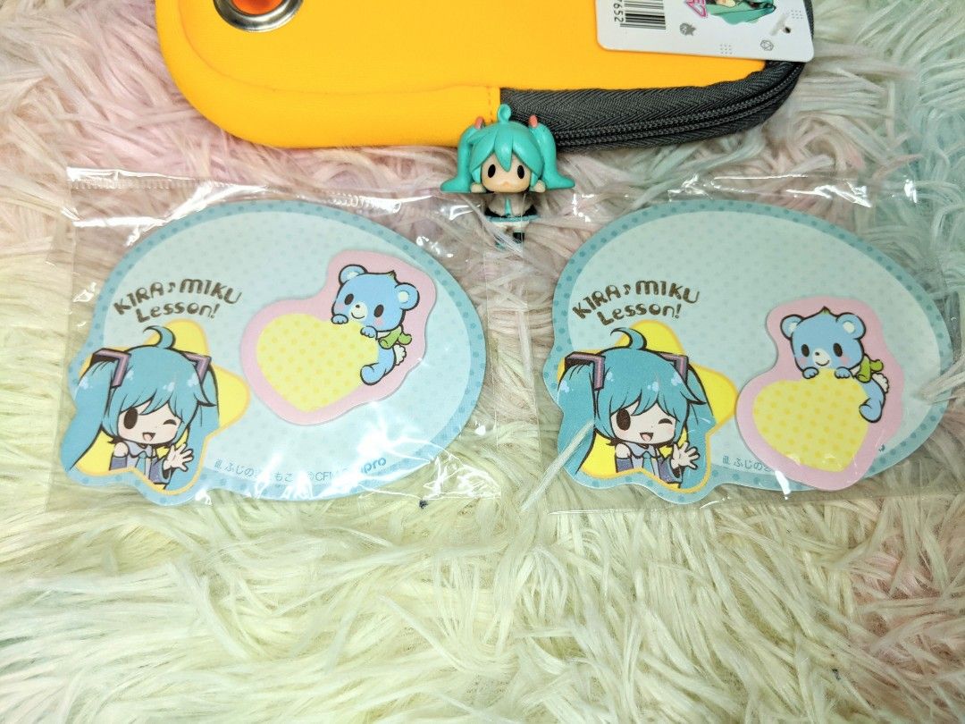 HATSUNE MIKU PURSE, CHIBI,STICKY NOTE, Hobbies & Toys, Memorabilia ...