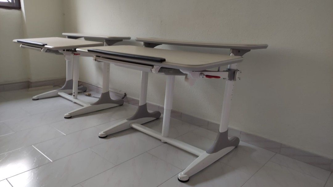 Height adjustable study table for kids to even adults, Furniture & Home ...