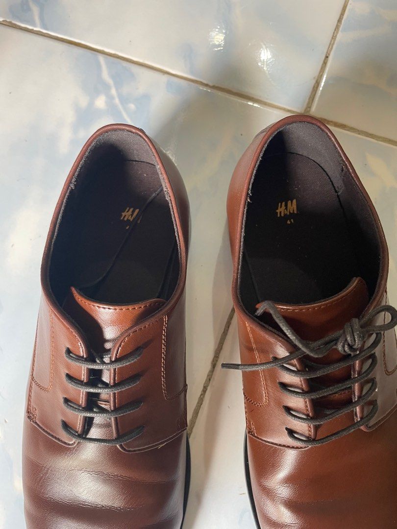 H&M Derby Shoes, Men's Fashion, Footwear, Dress Shoes on Carousell