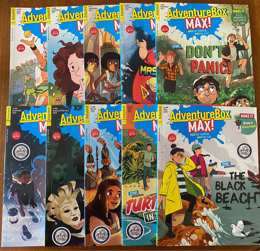 Holiday activity -Adventure eBox Max - bayard, Hobbies & Toys, Books ...